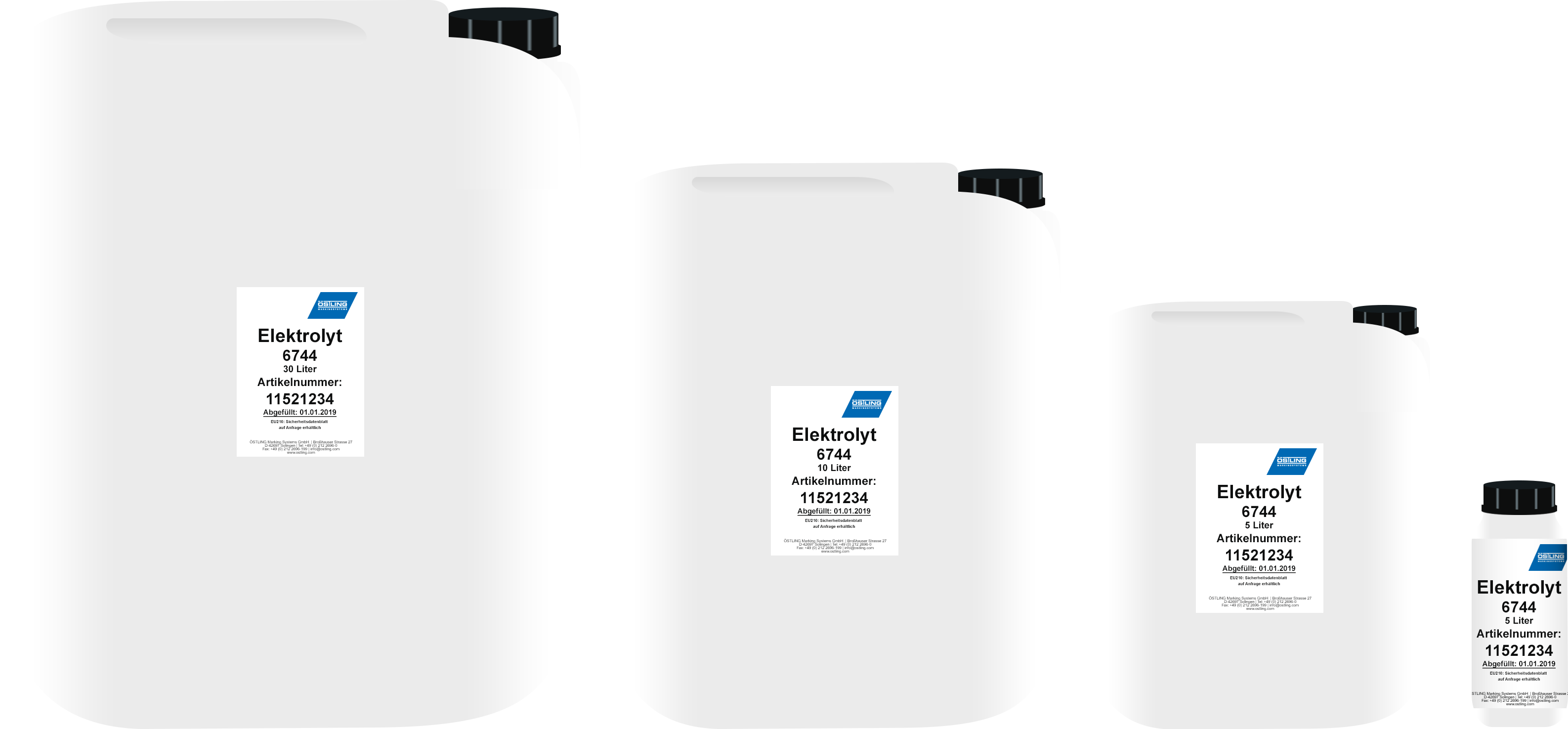 Elektrolyt Elektrolytisch Markieren Signieren - ÖSTLING